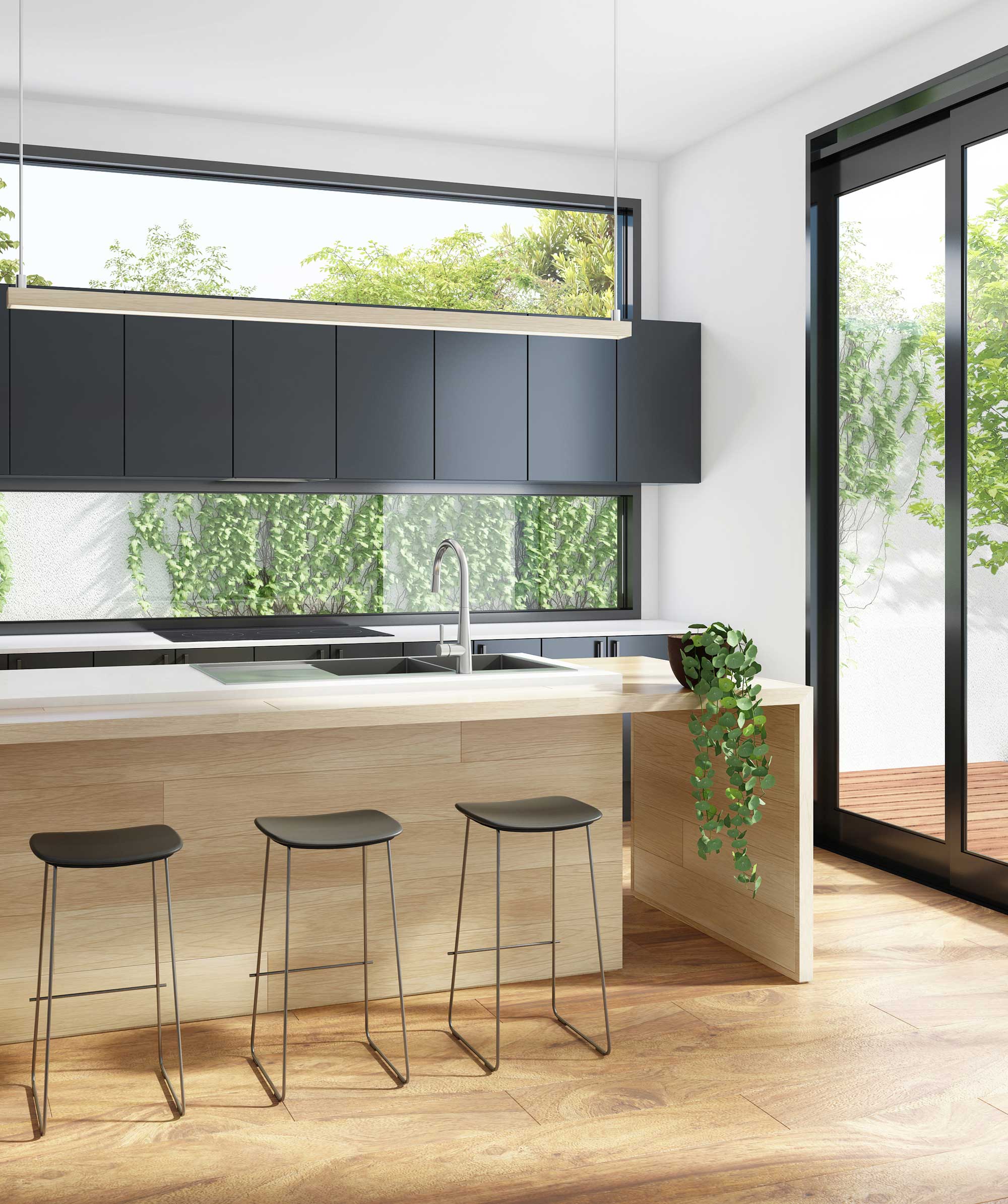 Tetra 1150 Blade stainless steel sink | Seima