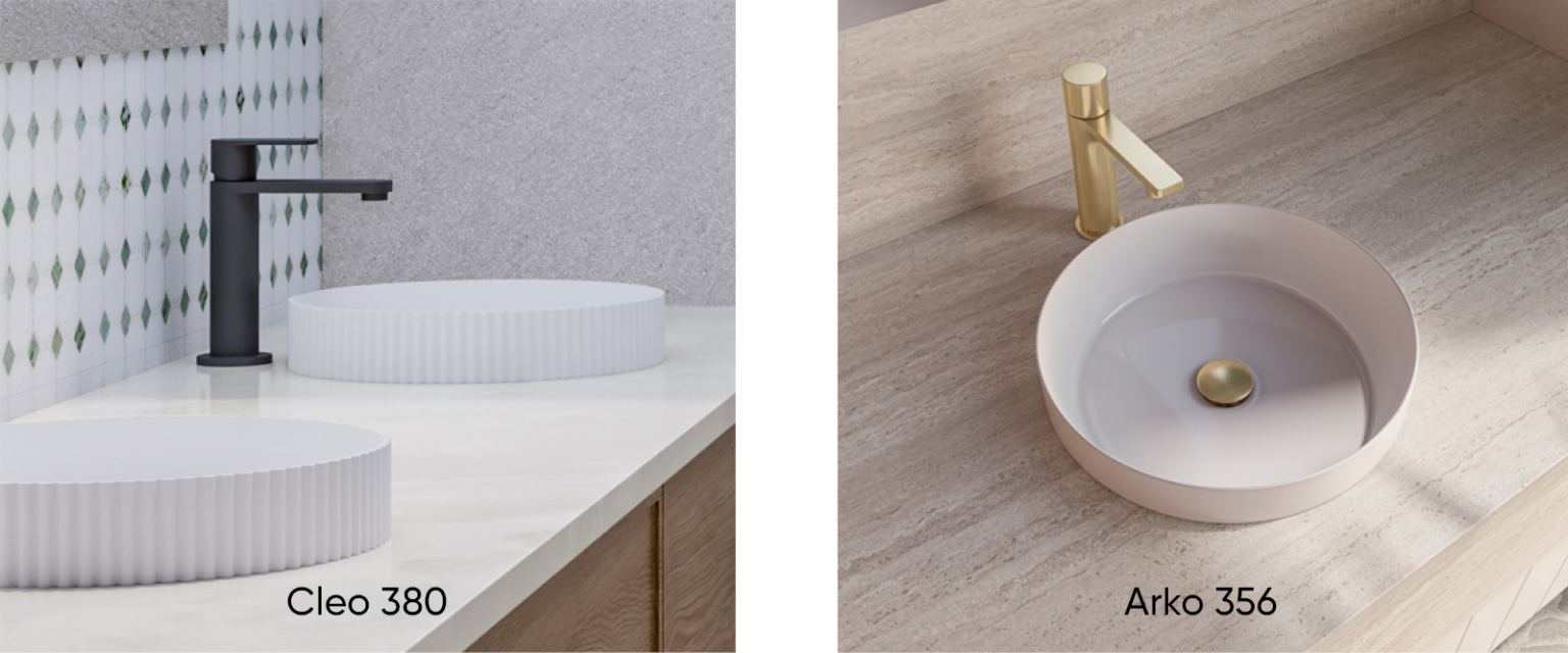 Compact basin solutions to transform small bathrooms